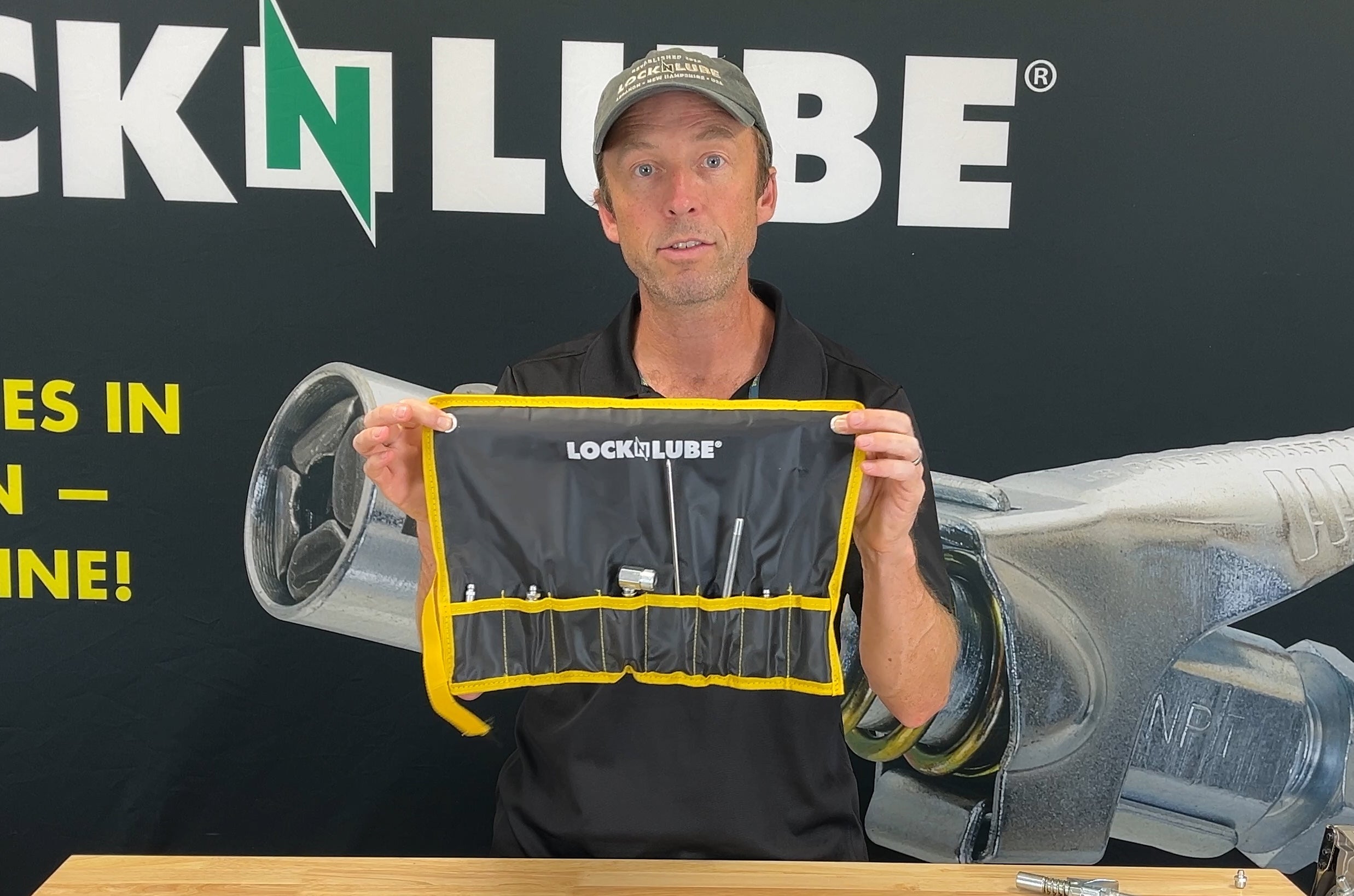 Reach any grease fitting on any machine: The 8 Piece Quick-Connect Acc ...