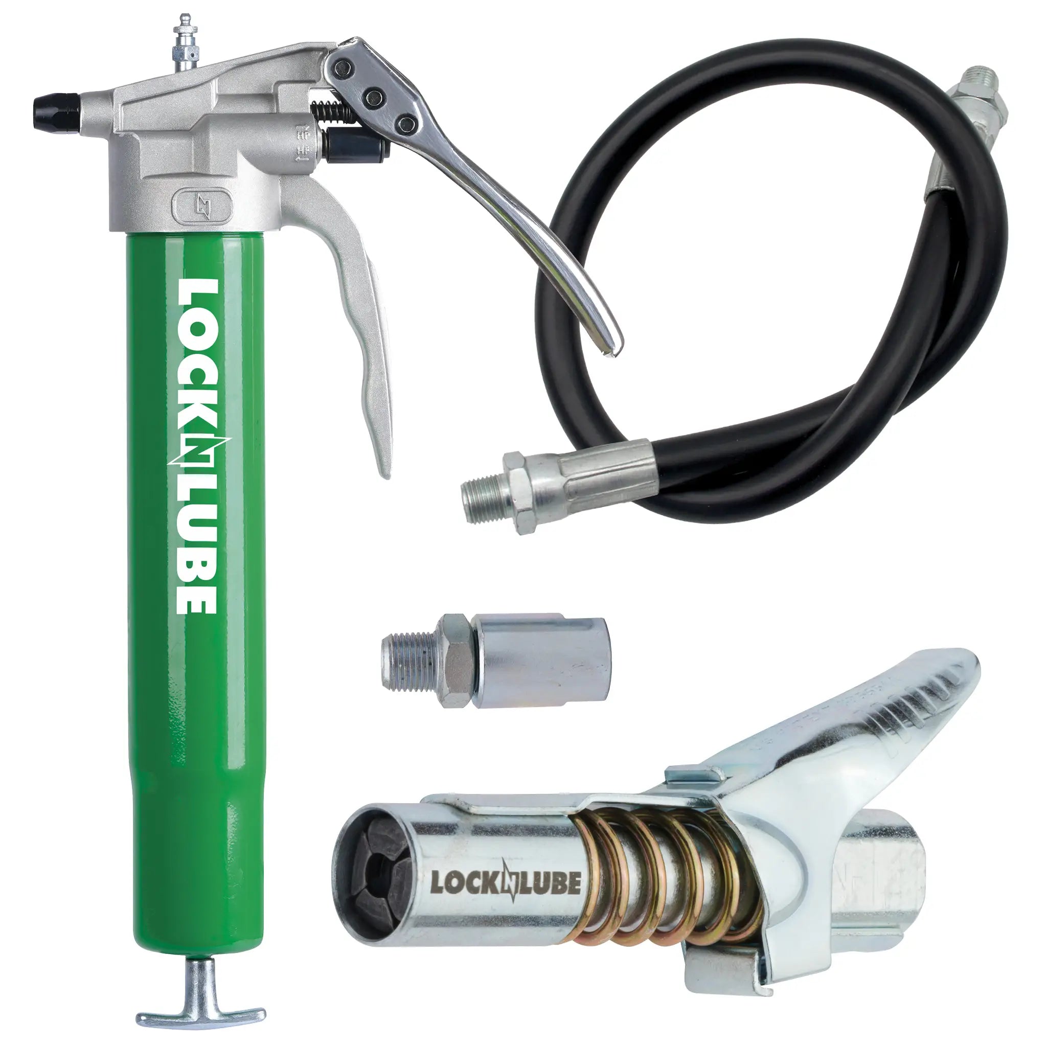 LockNLube DynaBoost® Dual-Mode Grease Gun